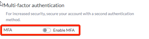 Enabling Multifactor Authentication (MFA) – Lifecycle Insights