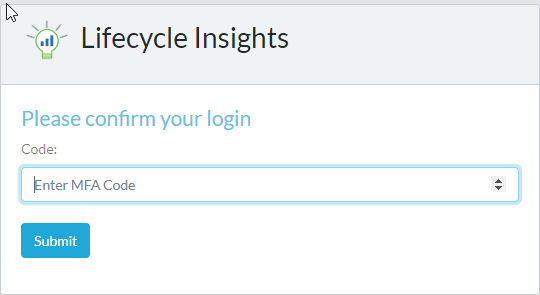 Enabling Multifactor Authentication (MFA) – Lifecycle Insights
