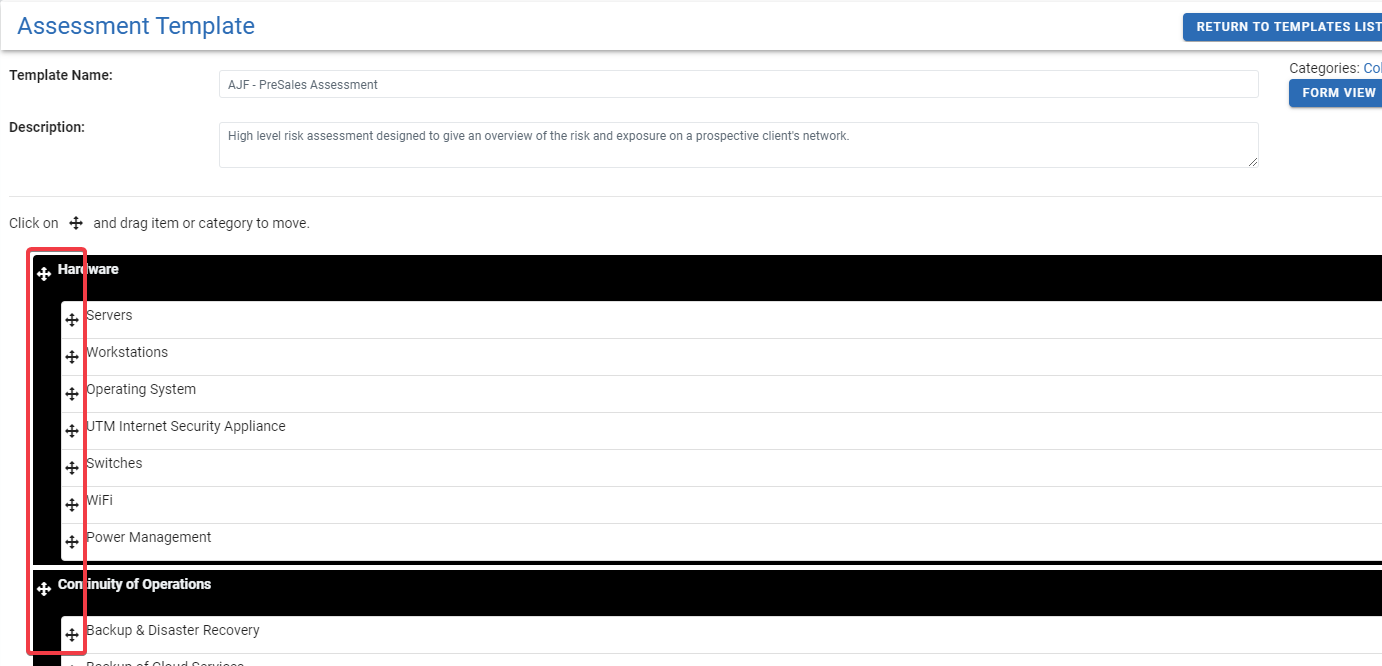 How to Build an Assessment Template – Lifecycle Insights