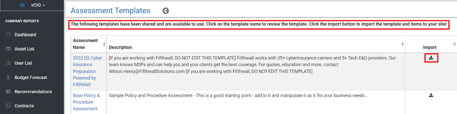 How to Build an Assessment Template – Lifecycle Insights