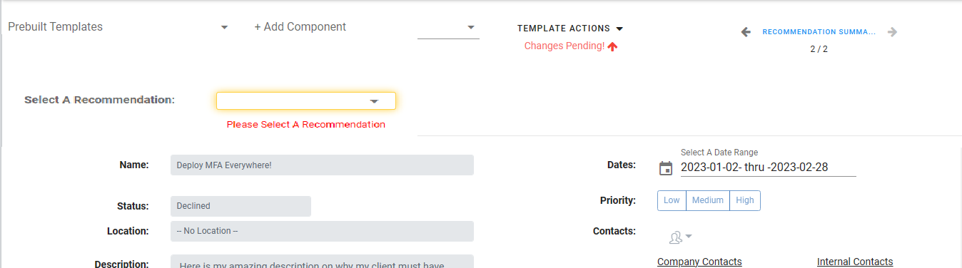 Report Builder V2 Lifecycle Insights 