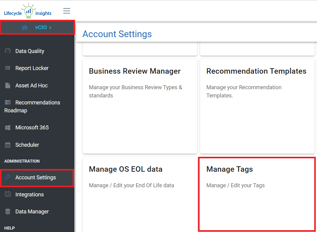Create/Define your stack in Stack Manager v2.0 – Lifecycle Insights
