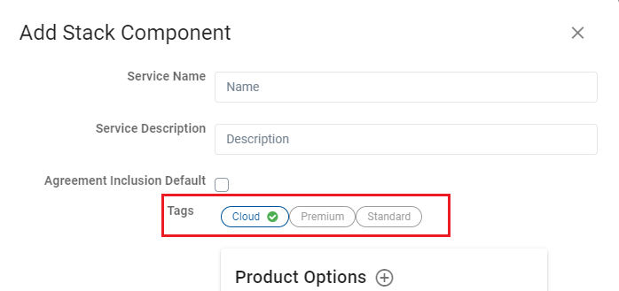Create/Define your stack in Stack Manager v2.0 – Lifecycle Insights
