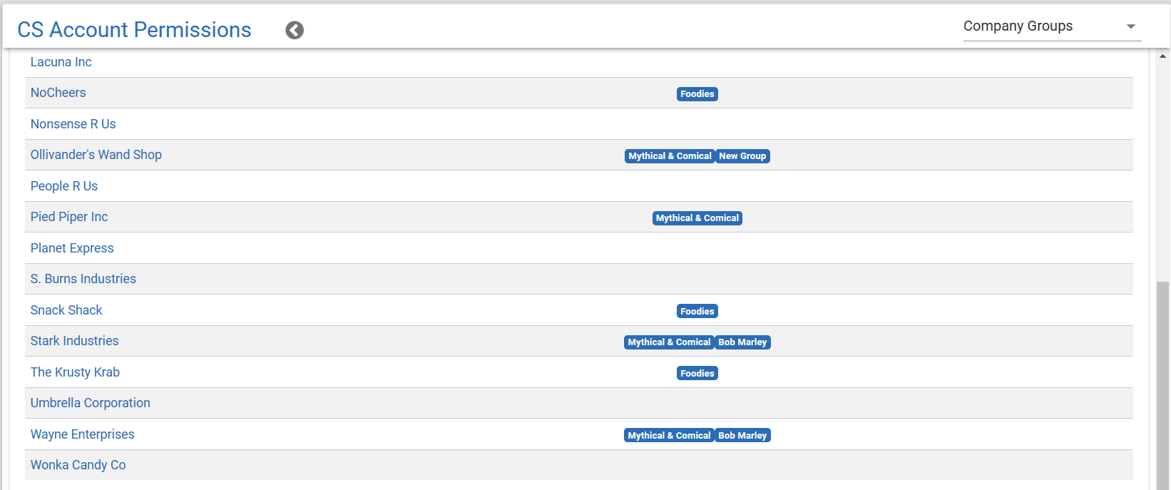 Customer Success - Account Settings – Lifecycle Insights