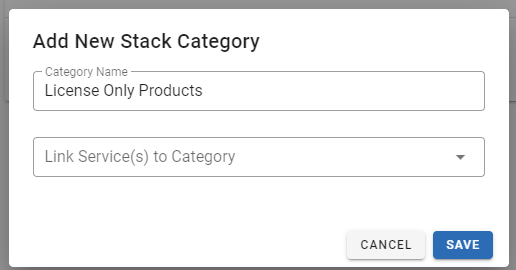 Create/Define your stack in Stack Manager v2.0 – Lifecycle Insights